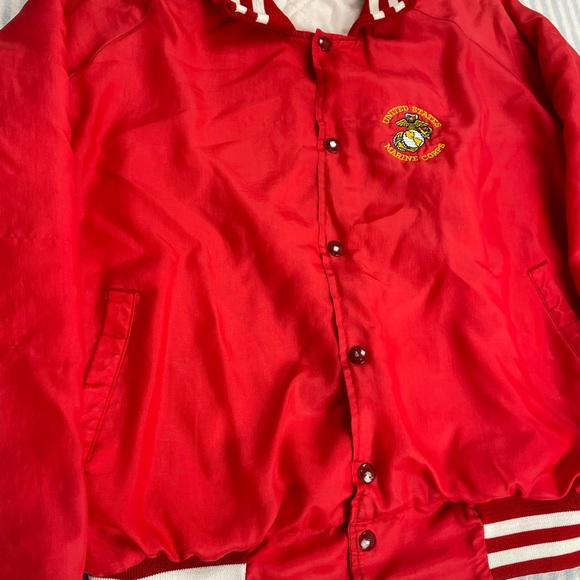 artex | Jackets & Coats | Vintage Artex Us Marine Corps Button Jacket ...